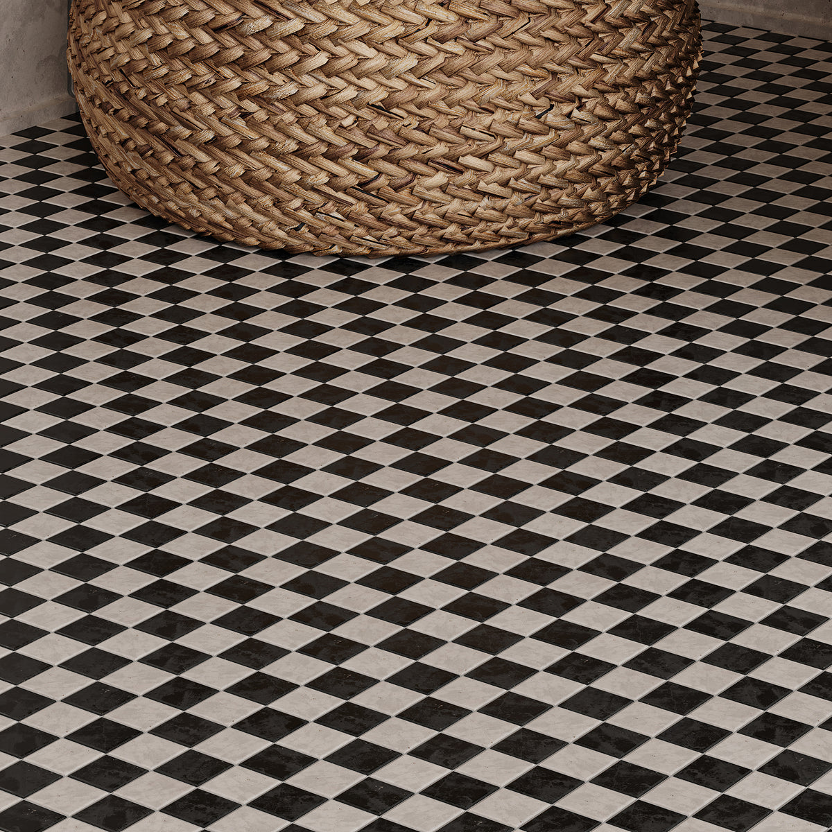 ⅞" Grid Mosaic | MATERIAL Bespoke Stone + Tile