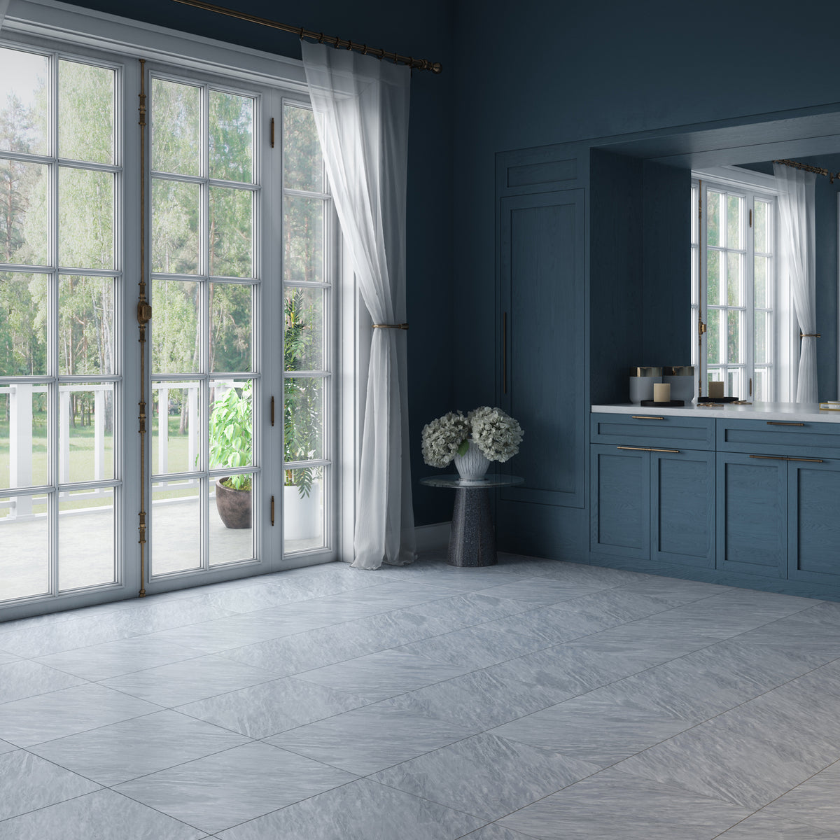 Grigio Perla Marble | MATERIAL Bespoke Stone + Tile