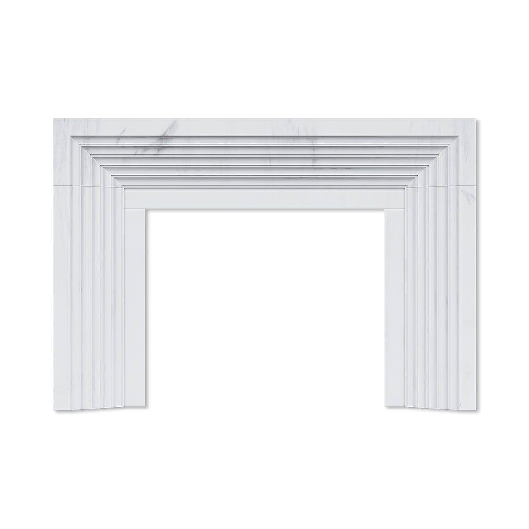 FIREPLACES Denise McGaha | MATERIAL Bespoke Stone + Tile