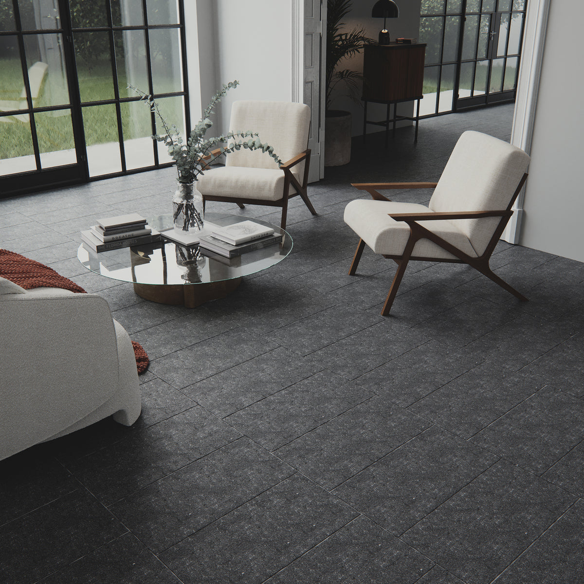 Pierre Noir Limestone | MATERIAL Bespoke Stone + Tile