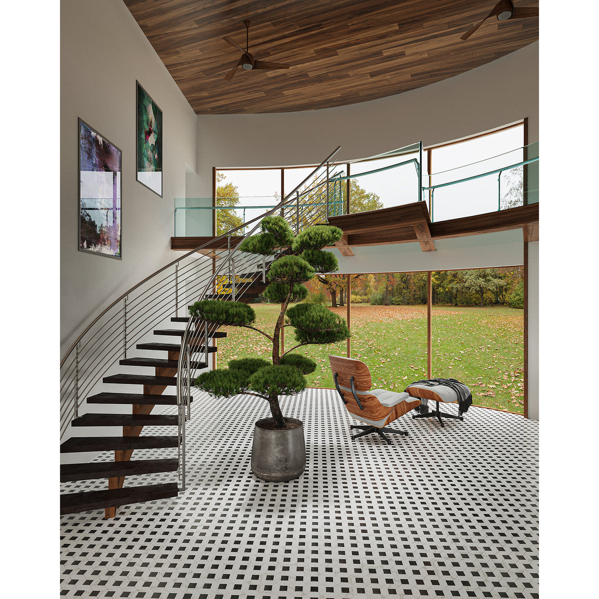 Calico Mosaic | MATERIAL Bespoke Stone + Tile